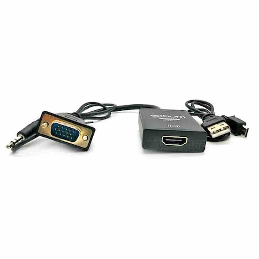 CABO CONVERSOR VGA/HDMI COM ÁUDIO - ML Informática